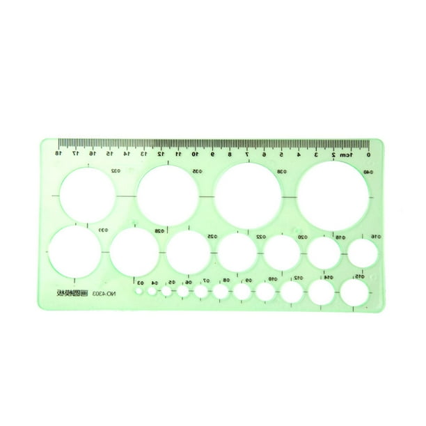 Wweixi Ruler Scale Students Drawing Rulers Multi-functional Measuring ...
