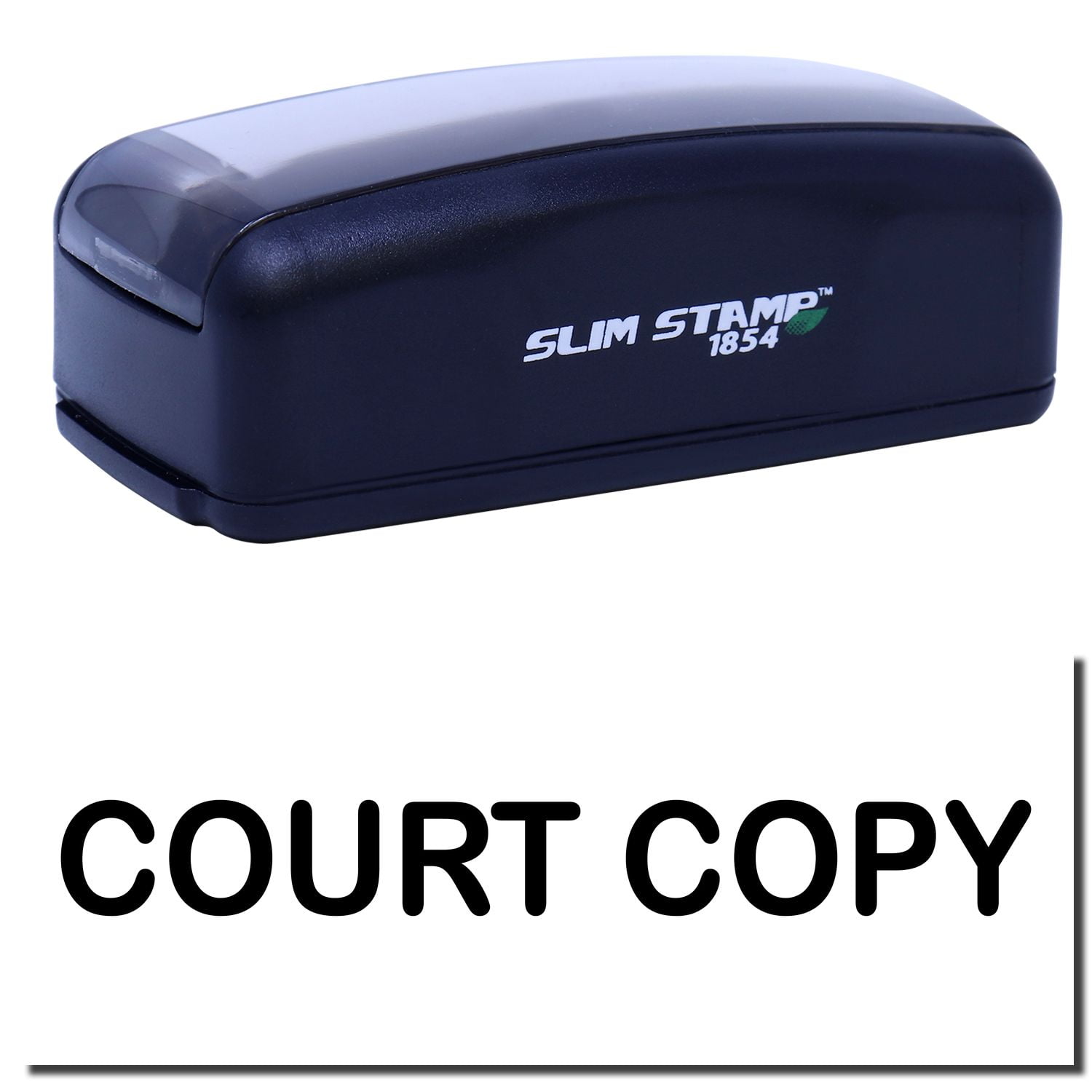 Large Pre-Inked Court Copy Stamp, Slim 1854, Ultra Slim Design ...