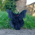 NEWCE Halloween Gothic Mothman Plush Doll Medieval Vintage Evil Goth ...
