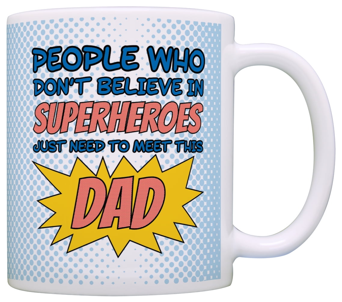 ThisWear Nerd Dad Gifts Don't Believe in Superheroes Meet this Dad Geek ...