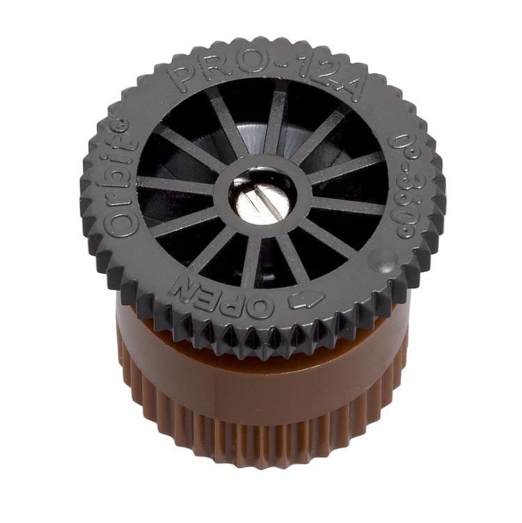 Orbit 12' Radius Adjustable Pop-Up Female Thread Sprinkler Head Spray ...