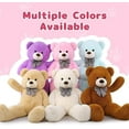 Giant Pink Teddy Bear 55 inch Life Size Big Bear Large Stuffed Animals ...