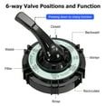 12-inch Sand Filter Pump System Handy 6-Way Valve for Above Ground ...
