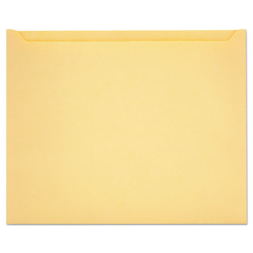 Quality Park Paper File Jackets 9 1/2 x 11 3/4 28 lb Manila Buff 100 ...