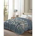 Throw Blanket Fleece Throw Blanket 50x60in, Rustic Wood Grain Sweet ...
