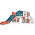 Playful Kingdom Kids Slide Playset - Red - Walmart.com