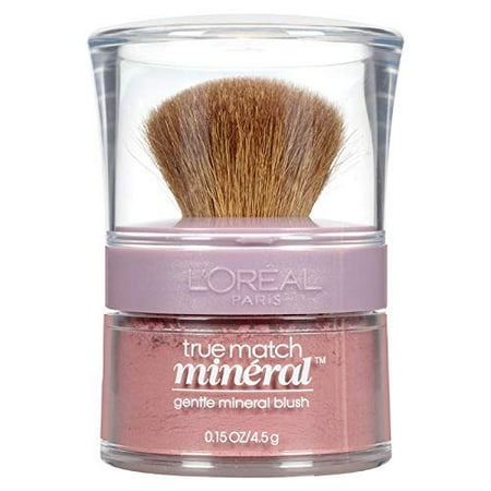 LOreal Paris True Match Gentle Mineral Blush, Soft Rose [488] 0.15 oz ...