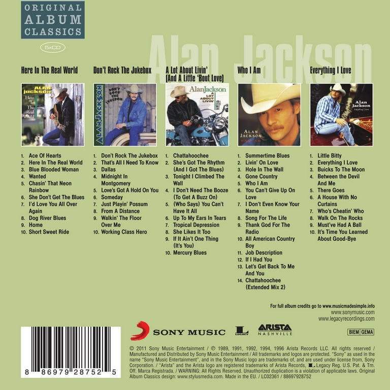 Alan Jackson Good Time Album Cover