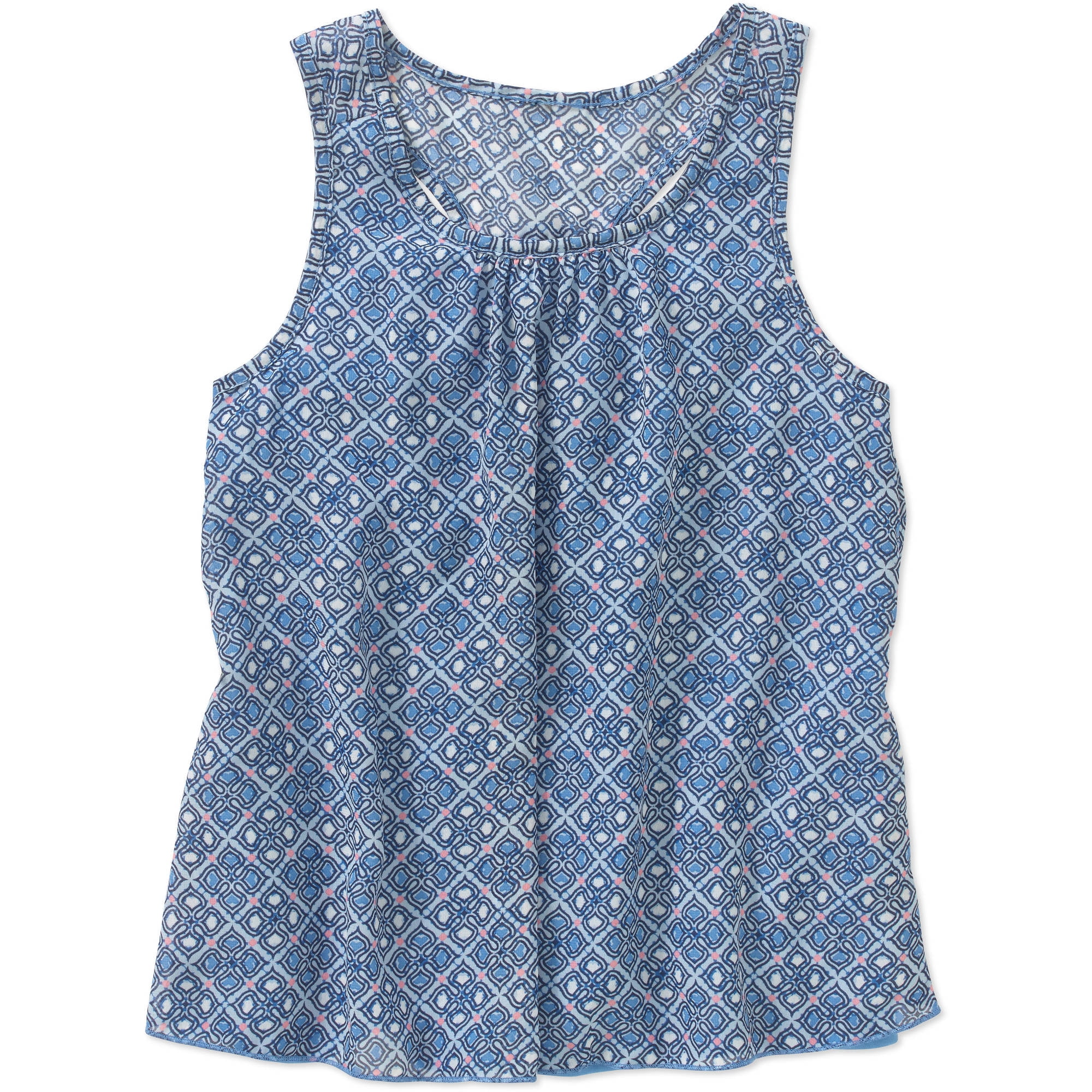 Faded Glory - Girls' Split Back Tank - Walmart.com - Walmart.com