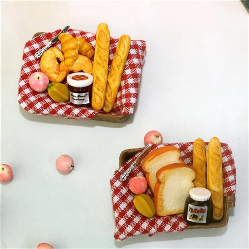 Dolls & Miniatures Art & Collectibles Miniatures Miniature bread set ...