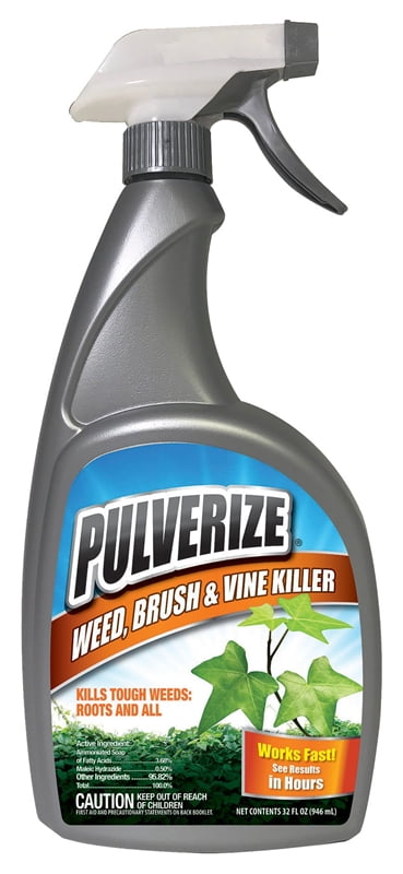 Pulverize Weed, Brush & Vine Killer Spray - Fast Acting, Weed Killer ...