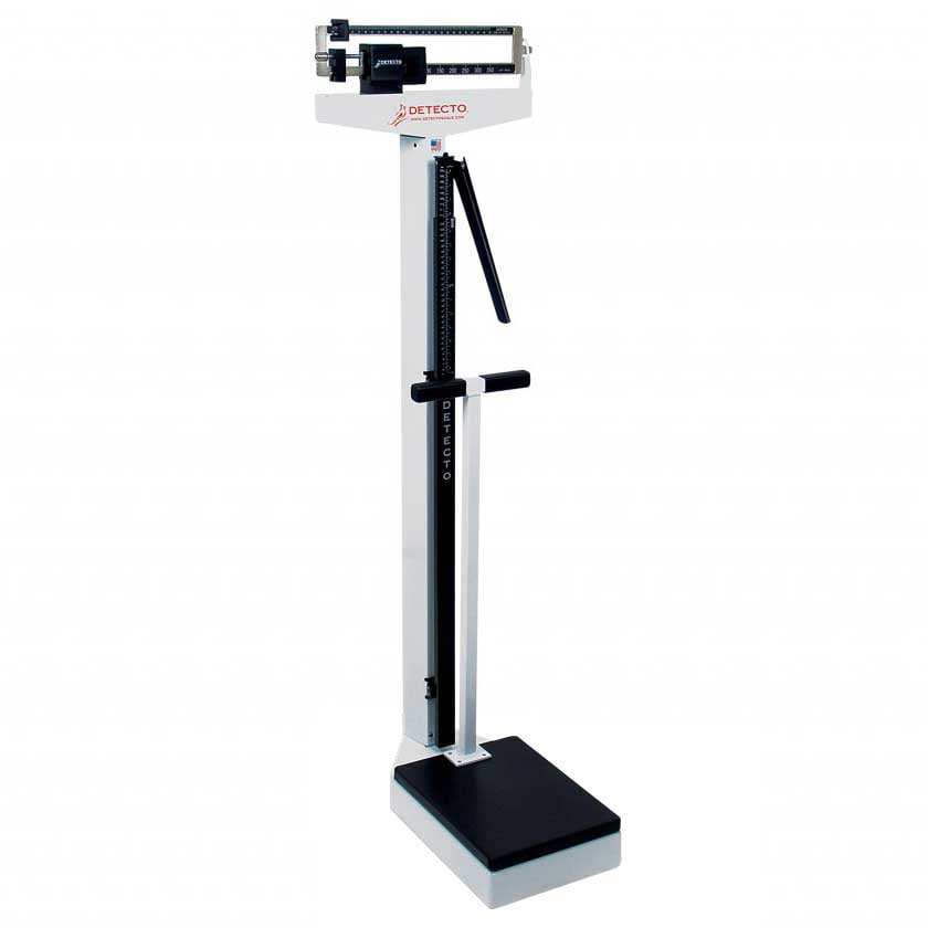 Detecto Physician Weigh Beam Scale With Height Rod And Handpost ...