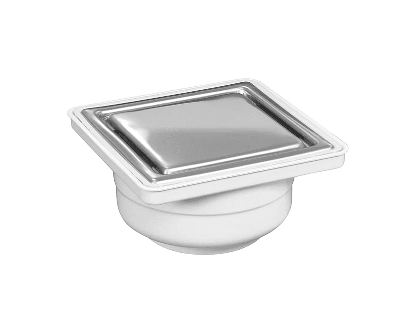 Coladera Universal Acero Inoxidable 2605 Fleximatic Rejilla Plateado ...