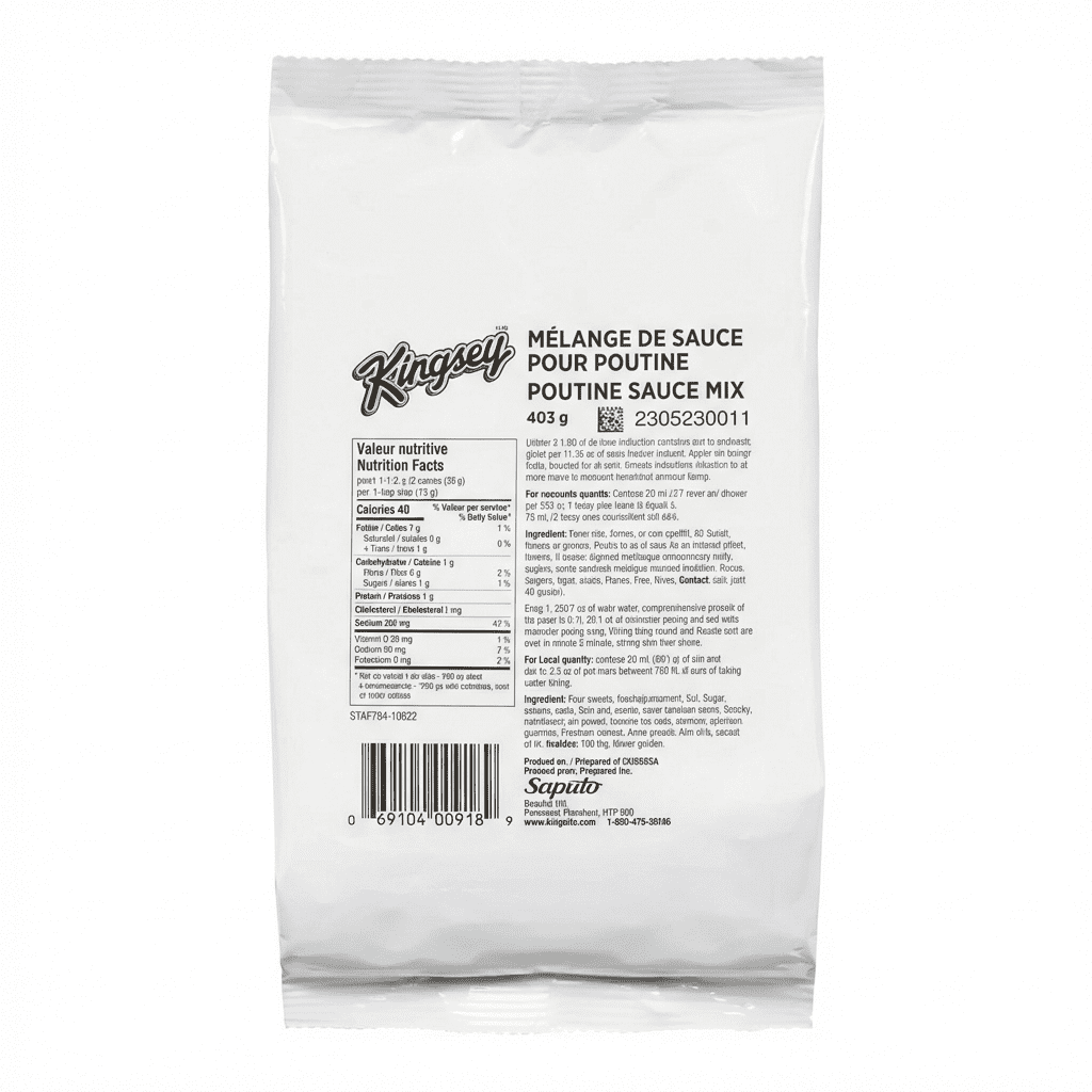 Click here for Kingsey Cheese Poutine Sauce Mix  403 G - Savory G... prices