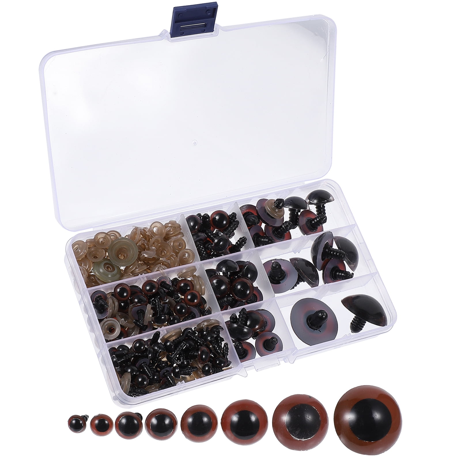 Click here for Deepcraff 71 Pairs Plastic Safety Eyes Craft Eyes... prices