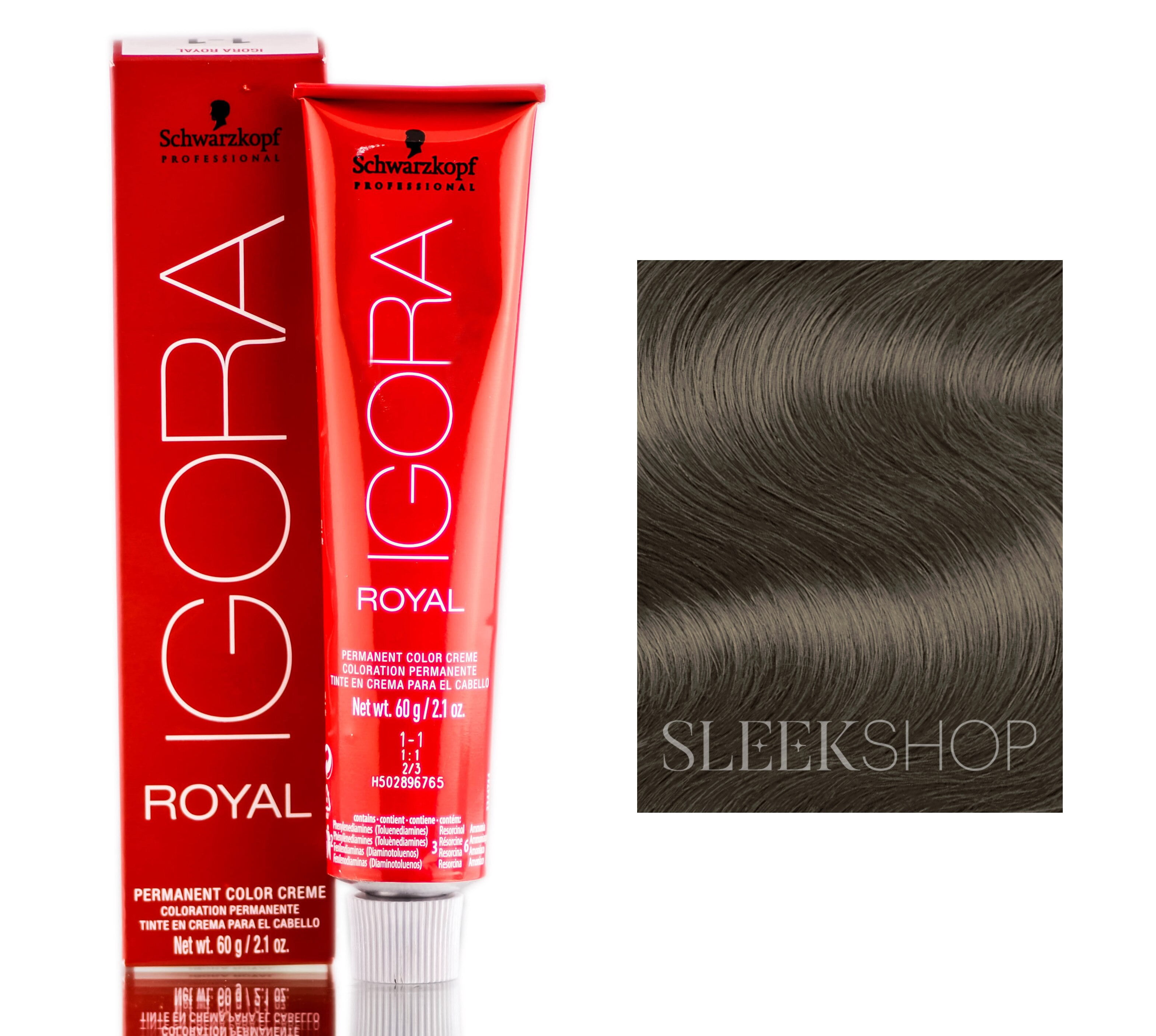 Schwarzkopf Professional Igora Royal Permanent Hair Color Creme Dye 2 Schwarzkopf Professional Igora Royal Permanent Hair Color Creme Dye 2