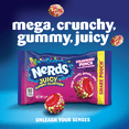NERDS Juicy Gummy Clusters, Strawberry Punch, Juicy and Gummy Candy ...