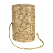 Jute Twine Cord Rope Ribbon, 1/16-inch, 100-yard, Dark Brown - Walmart.com