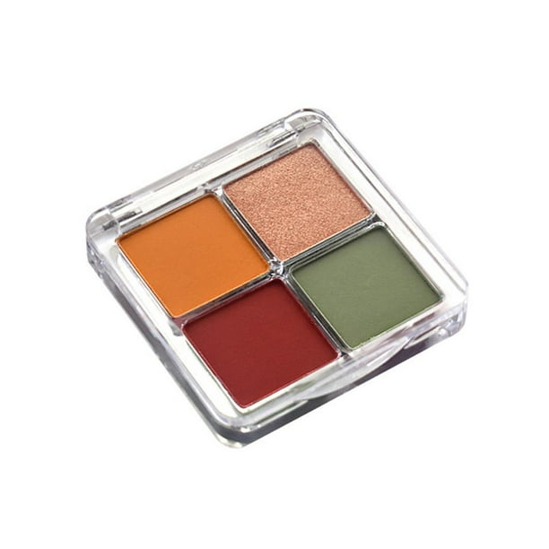 4 Colors Eyeshadow Palette Cosmetic Holographic Makeup Palette Shiny ...