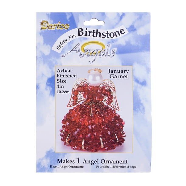 Darice Red Beaded Safety Pin Angel Kit - Walmart.com