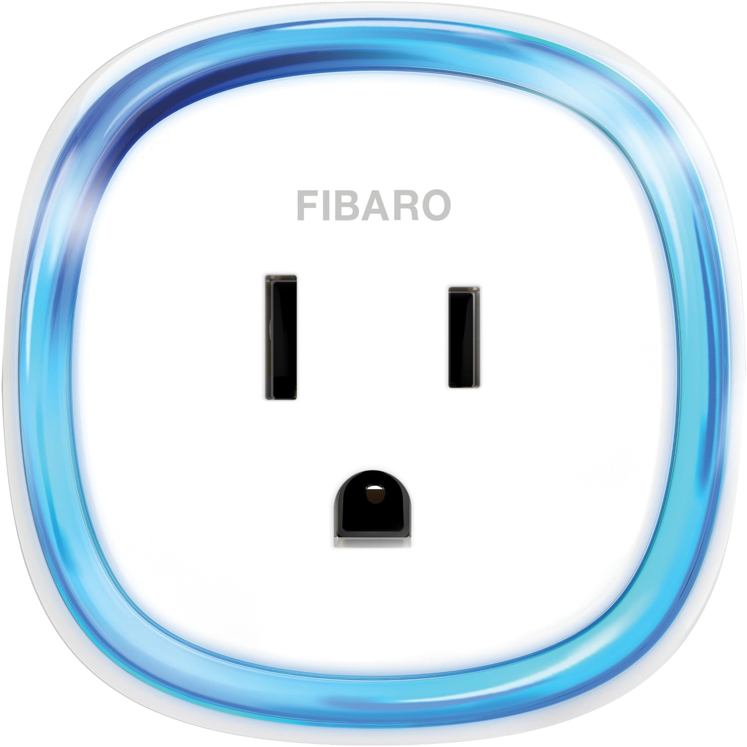 Fibaro FGWPB-121 ZW5 Smart Wall Plug with USB Port for Z-Wave - Walmart.com