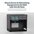 StarTech.com 8U Open Frame Wall Mount Network Rack w/ Built in Shelf ...