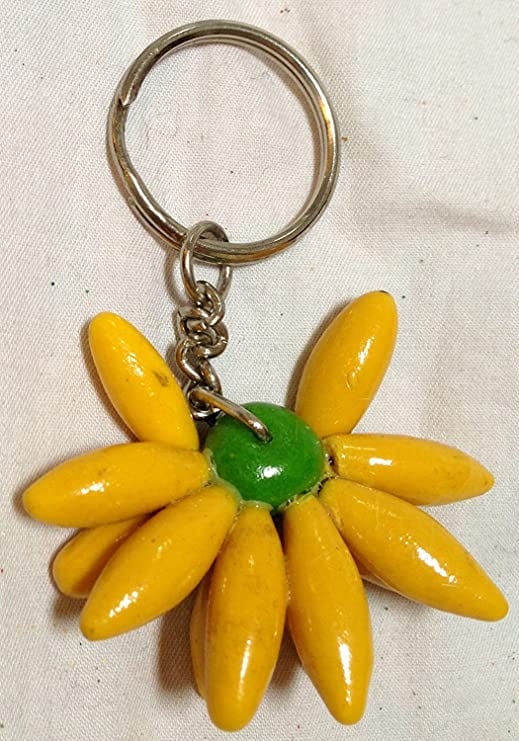 1" Thailand Bananas Keychain Key Chain Key Ring Key Holder Dangler ...