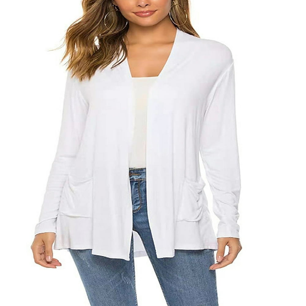 Click here for Generic Women Casual Open Front Cardigan Knit Long... prices