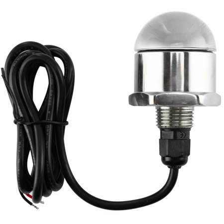 12V 1/2Inch NPT Underwater 9 LED Drain Plug Light M12 x 1.25 Stainless ...