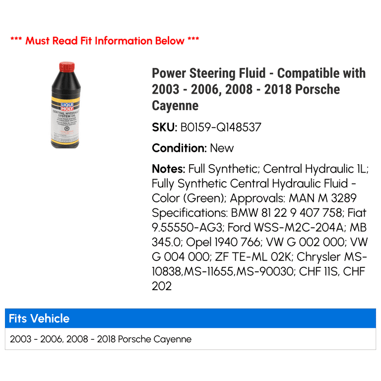 Power Steering Fluid Color