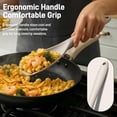 3 PACK Silicone Cooking Spatula Spoons for Nonstick Cookware ...