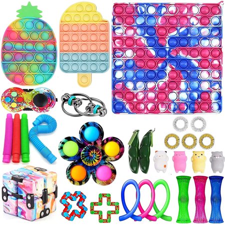 Fidget Toy Nfinity Cube Fidget Toy ADHD Anxiety Stress Reducer Fidget ...