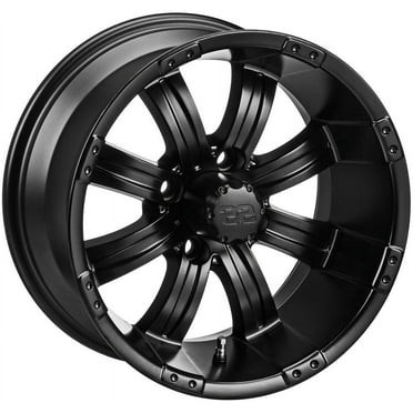 Fairway Alloys Aluminum Rim FA119 AGGRESSOR 12X7in Machined Gloss Black ...