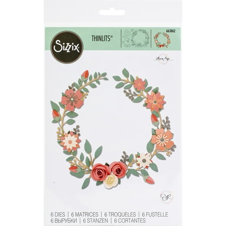 Sizzix Thinlits Dies By Olivia Rose 6/Pkg-Wedding Wreath | Walmart Canada