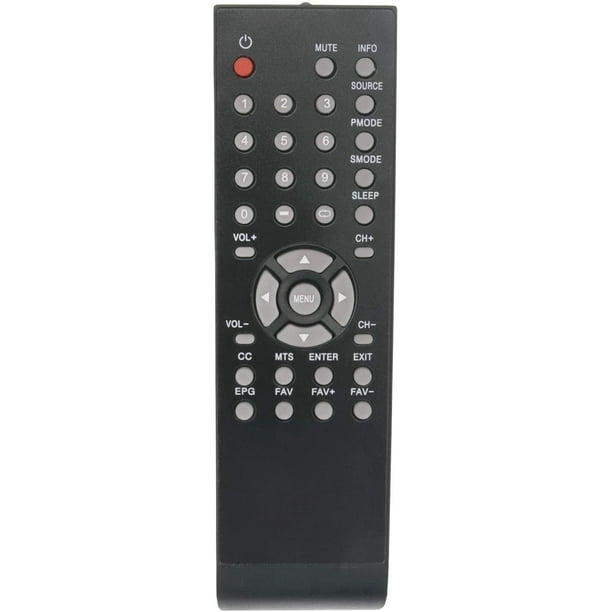 New Replaced Remote Control for Proscan Curtis TV PLDED4016A PLED4011A ...