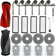 SLFR-22Pcs Replacement Accessories for Roborock Qrevo Curv/Curv S5X/Qrevo Edge/Edge S5A/Qrevo ...
