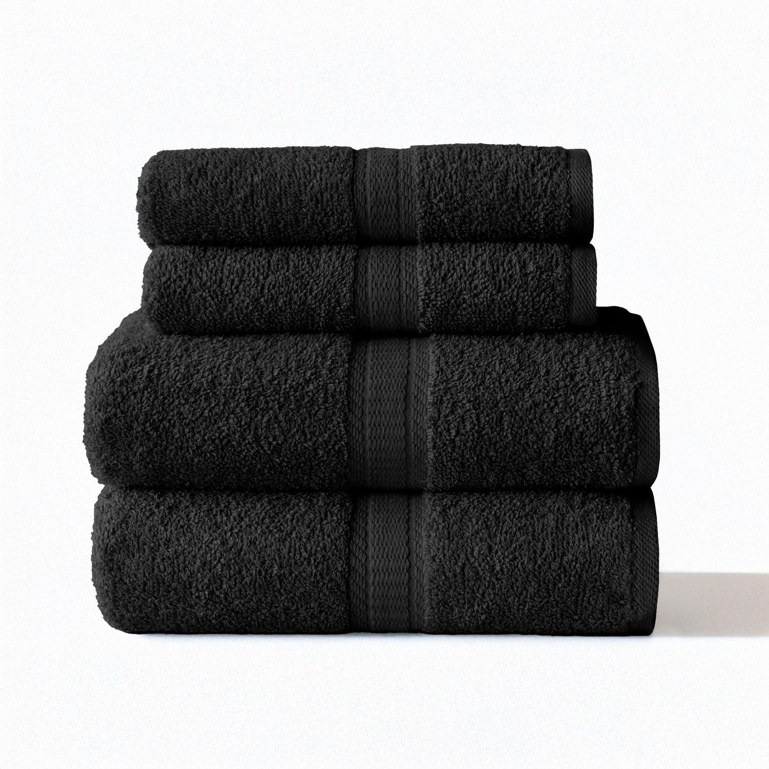 Click here for Mainstays 4pk Bundle Set - 2 Hand Towels  2 Bath T... prices