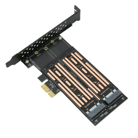 M.2 NVMe To PCIE Adapter, NCQ Supported MSI Dual M.2 PCIE Adapter For ...