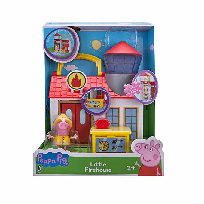 Peppa pig fire station playset store