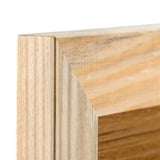 Rustic Wooden Picture Frame 8x10 - Unfinished Natural Barnwood Set of 2 ...