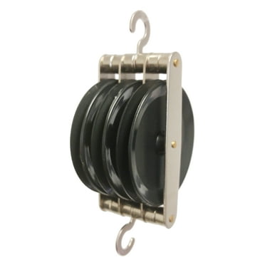 National Hardware N233-254 3219BC Wall and Ceiling Mount Single Pulley ...