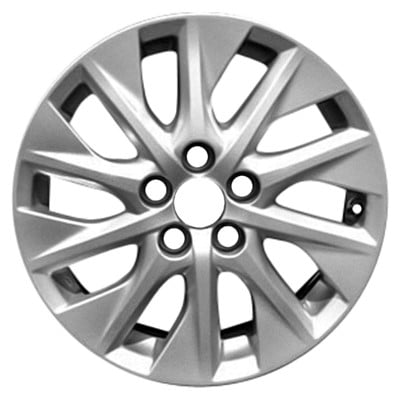 KAI 15 X 6 Reconditioned OEM Aluminum Alloy Wheel, Bright Silver Full ...