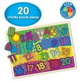 The Learning Journey My First Chunky Lift & Learn 123 Puzzle - Walmart.com