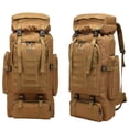 Boriyuan 80L Waterproof Backpack, Heavy Duty for Hiking, Outdoor Sports ...