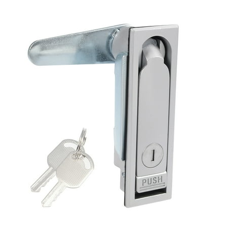 Electric Cabinet Panel Cam Lock Push Type Pop Up Door Lock w Keys 713 ...