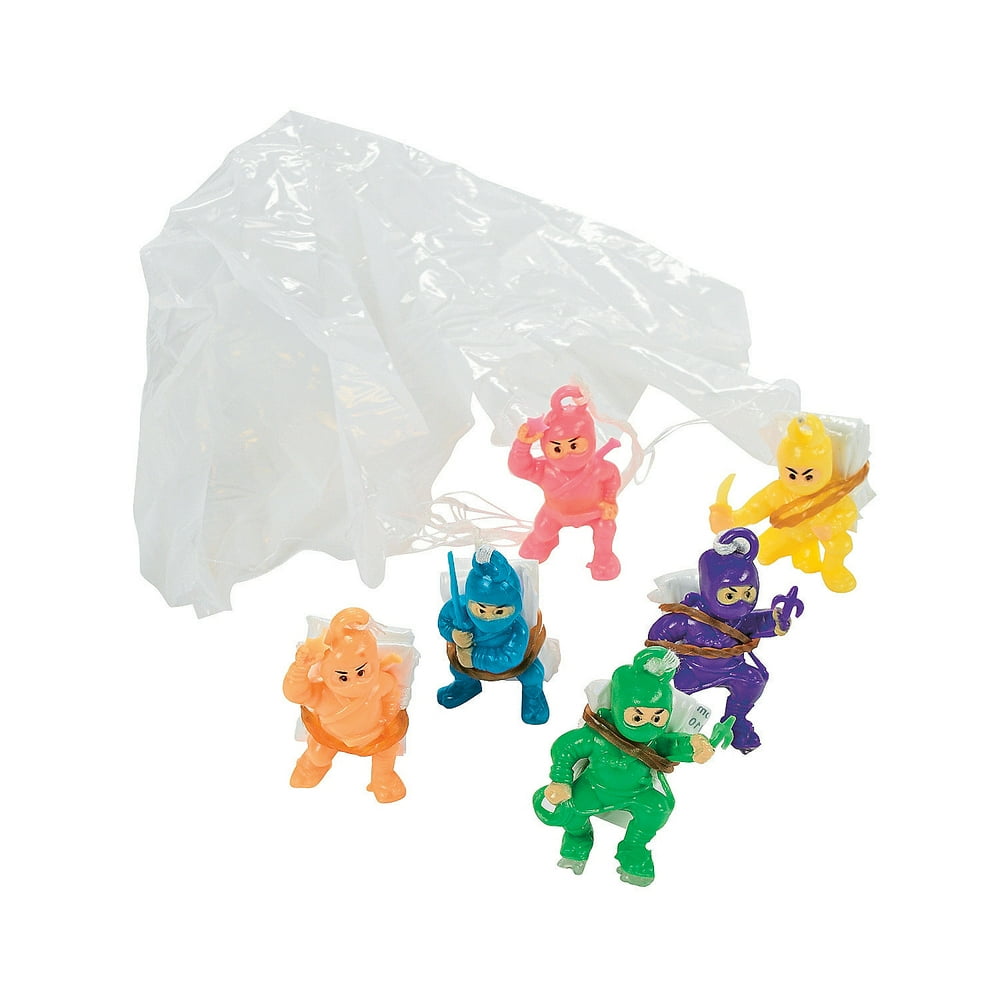 Mini Ninja Warrior Paratroopers (4Dz) - Toys - 48 Pieces - Walmart.com ...