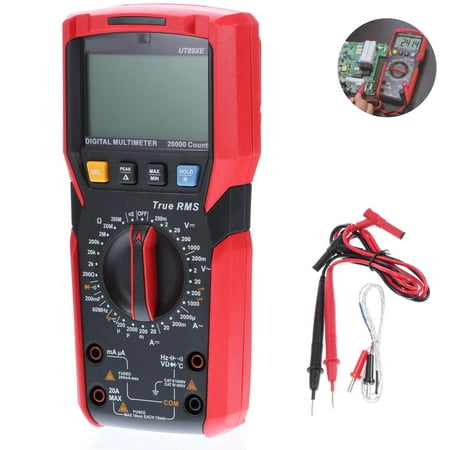 UT89XE TRMS Digital Multimeter Handheld Multimeter Portable Digital ...