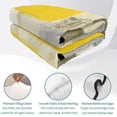 Full Quilt Bedding Set Watercolor Yellow Oil Painting Art Summer Quilt ...