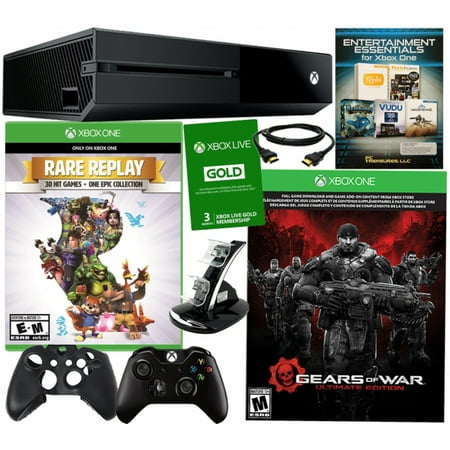 Xbox One 500GB Gears of War Ultimate Edition Bundle with Rare Replay ...