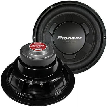 "Pioneer 12"" 1500W Dual 4 Ohm Champion Series Car Subwoofer, DVC Car ...